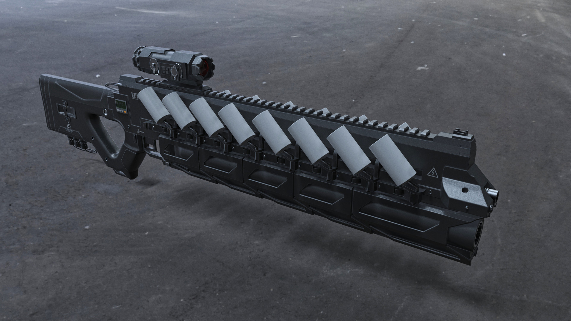 ArtStation - Experimental Plasma RIfle