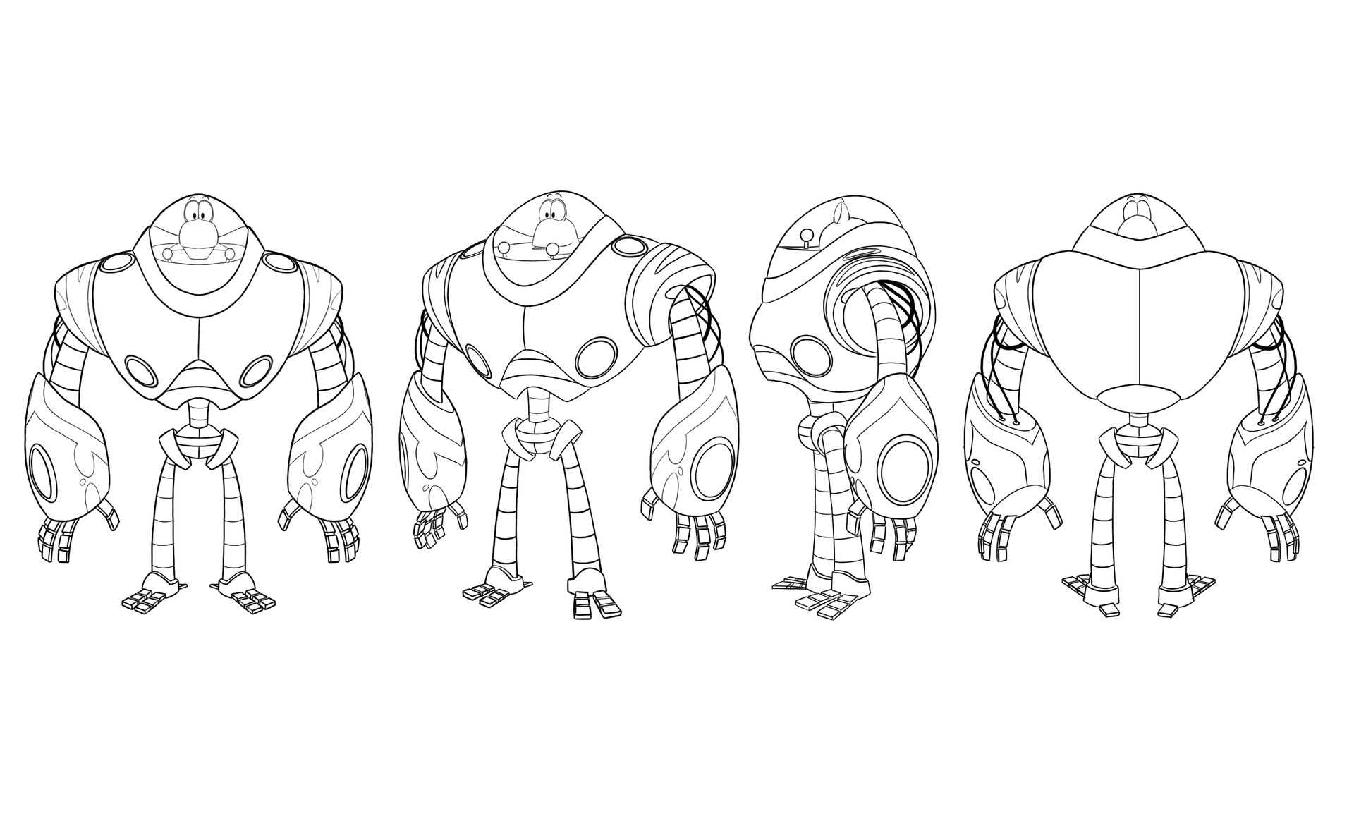 super battle droid coloring pages