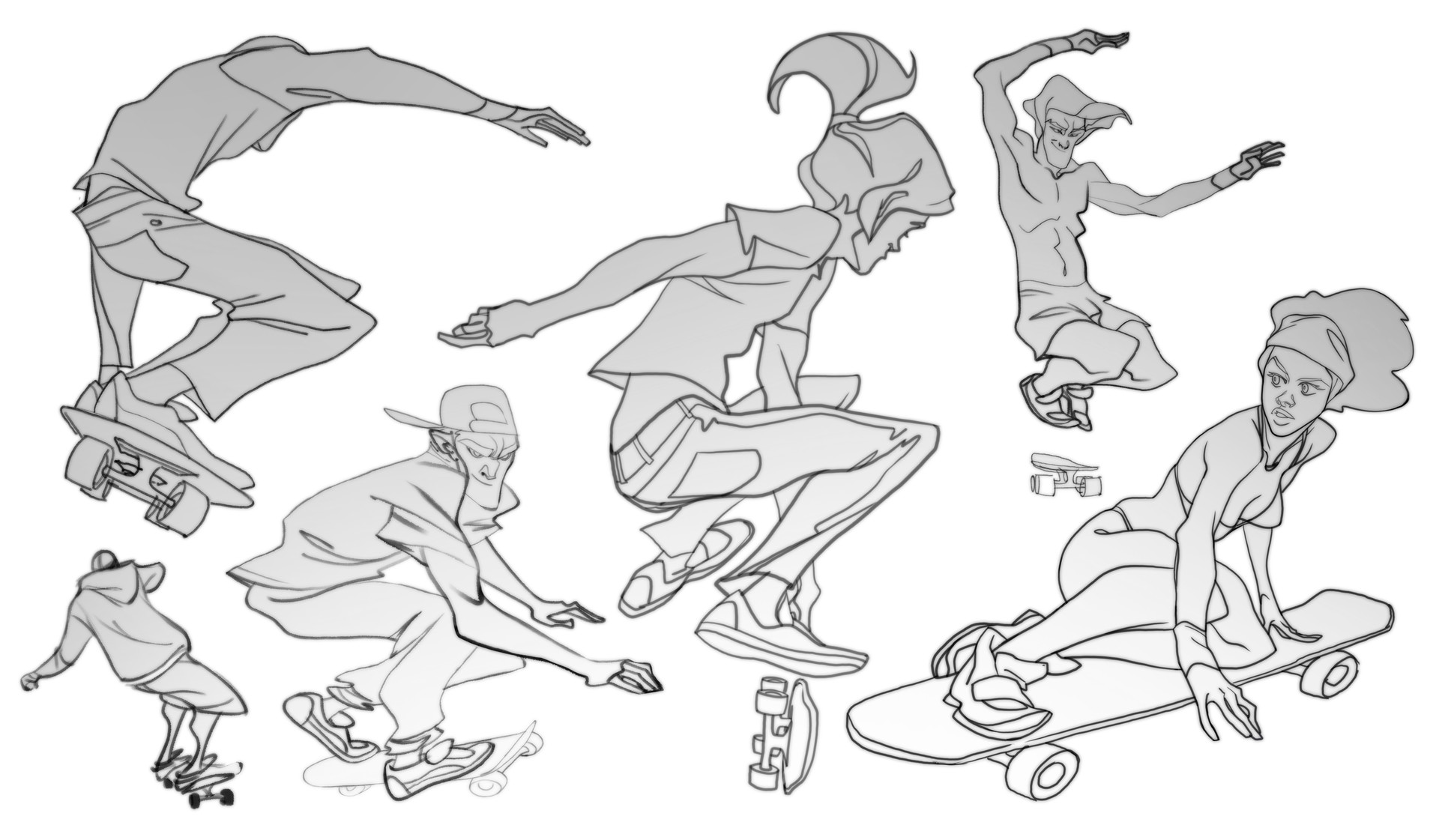 ArtStation - Skaters