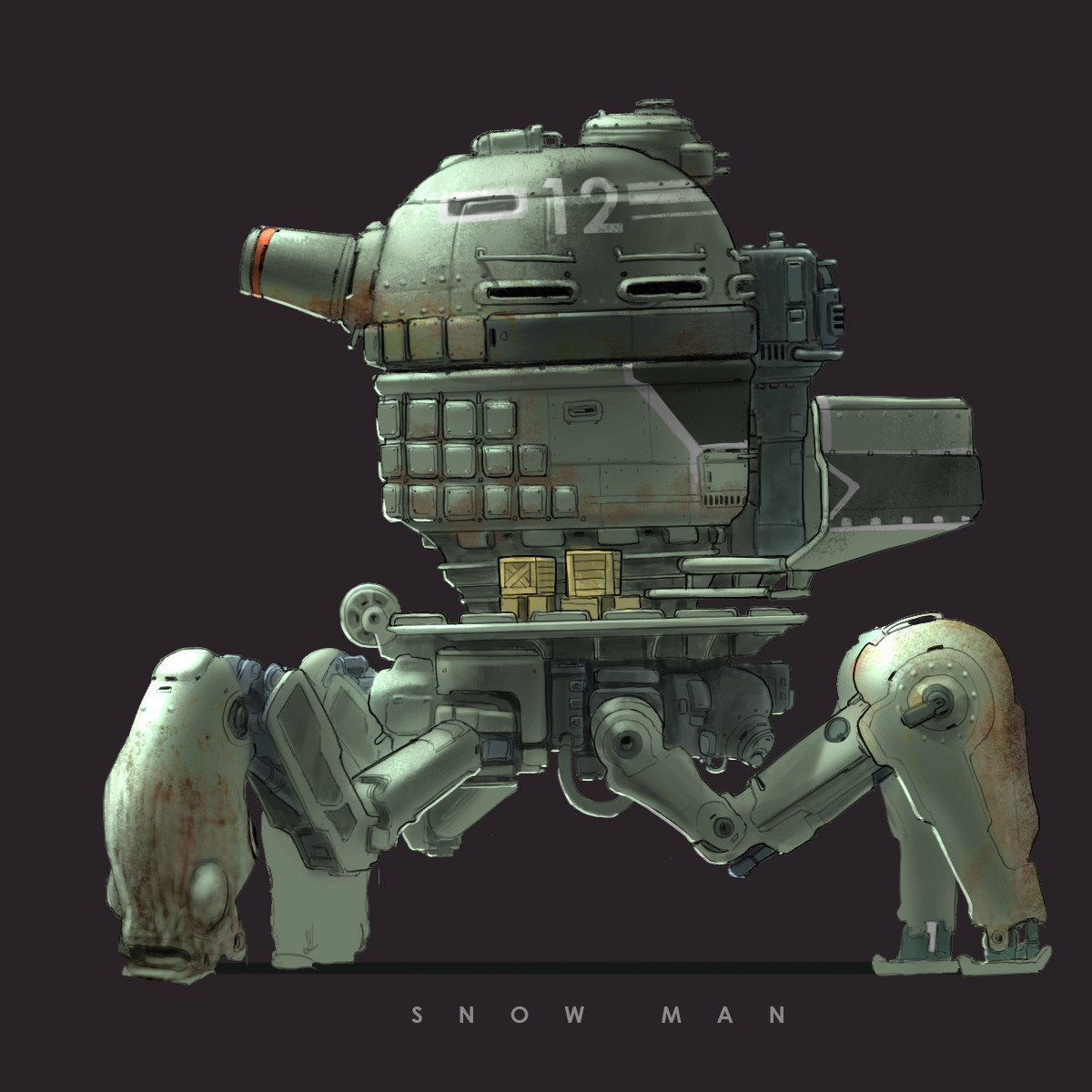 ArtStation - Snowman