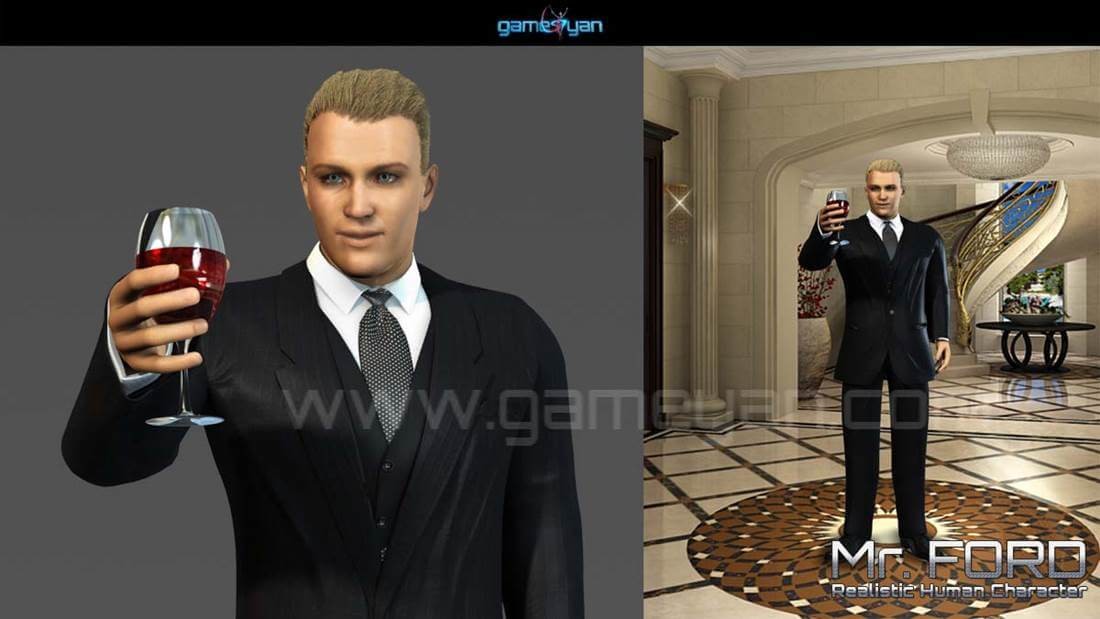 ArtStation - Mr Ford Realistic Human Character Modeling