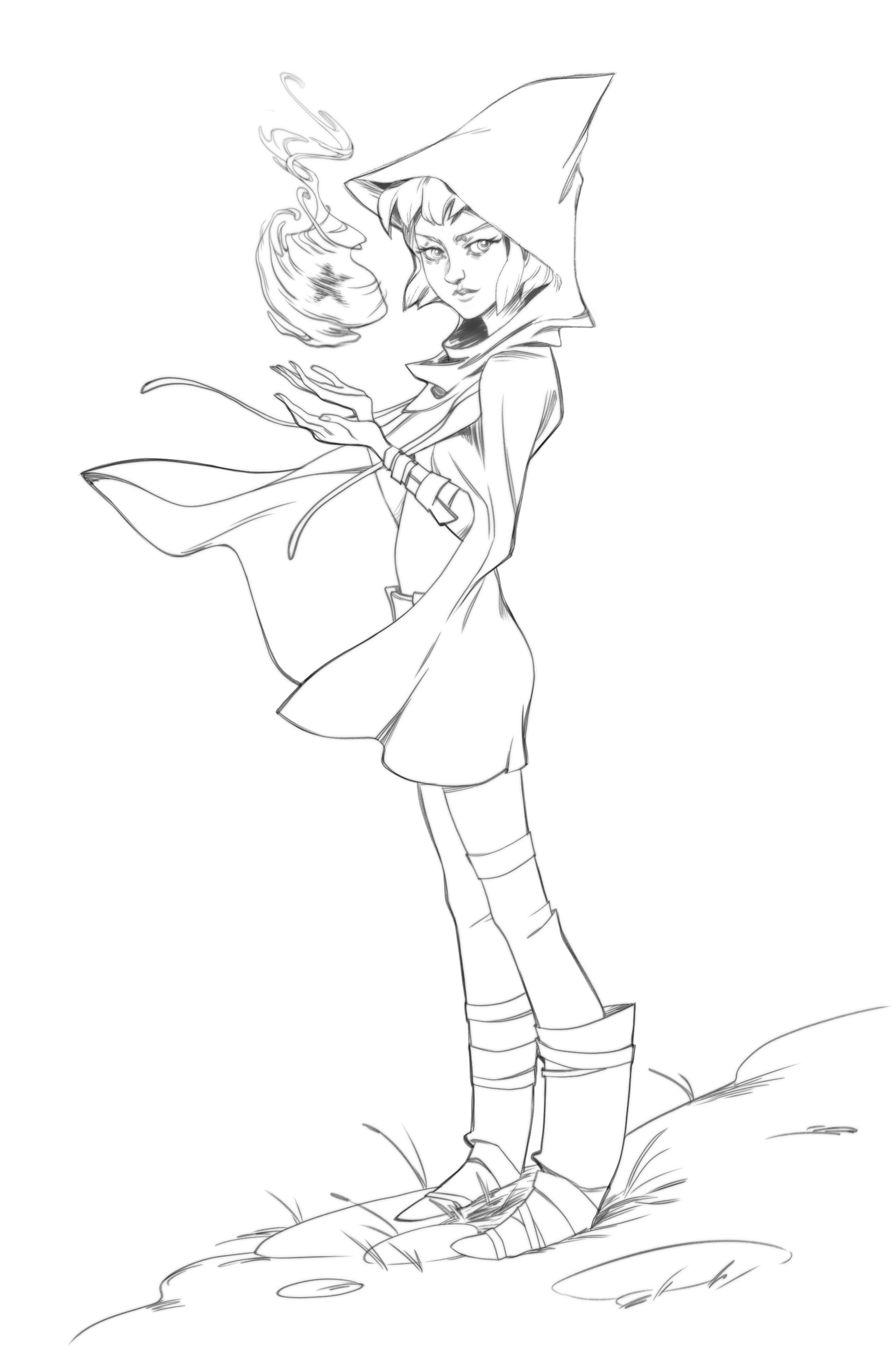 ArtStation - Little wizard