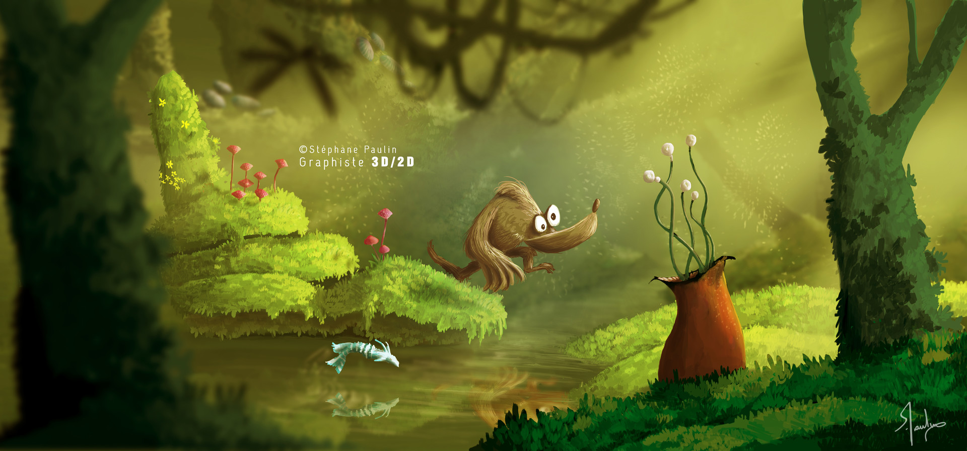 ArtStation - 2d cartoon level design