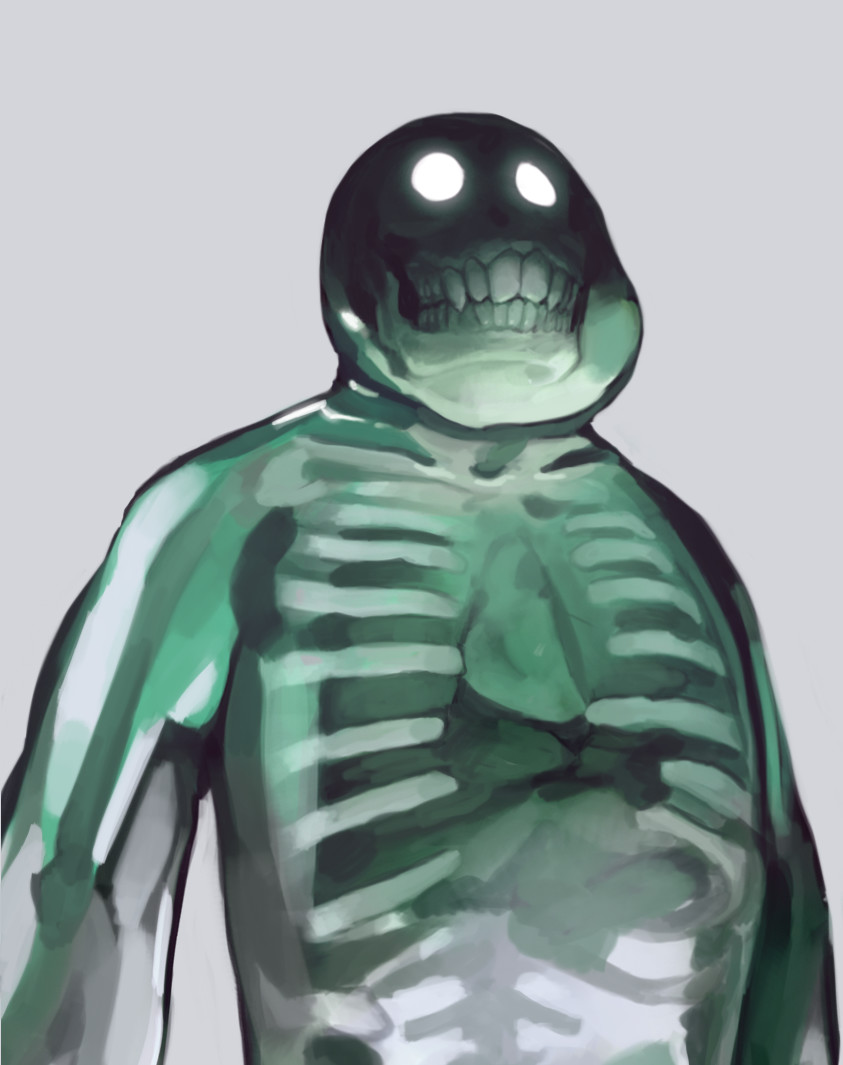 ArtStation - Anatomically Super Correct Goo Thing