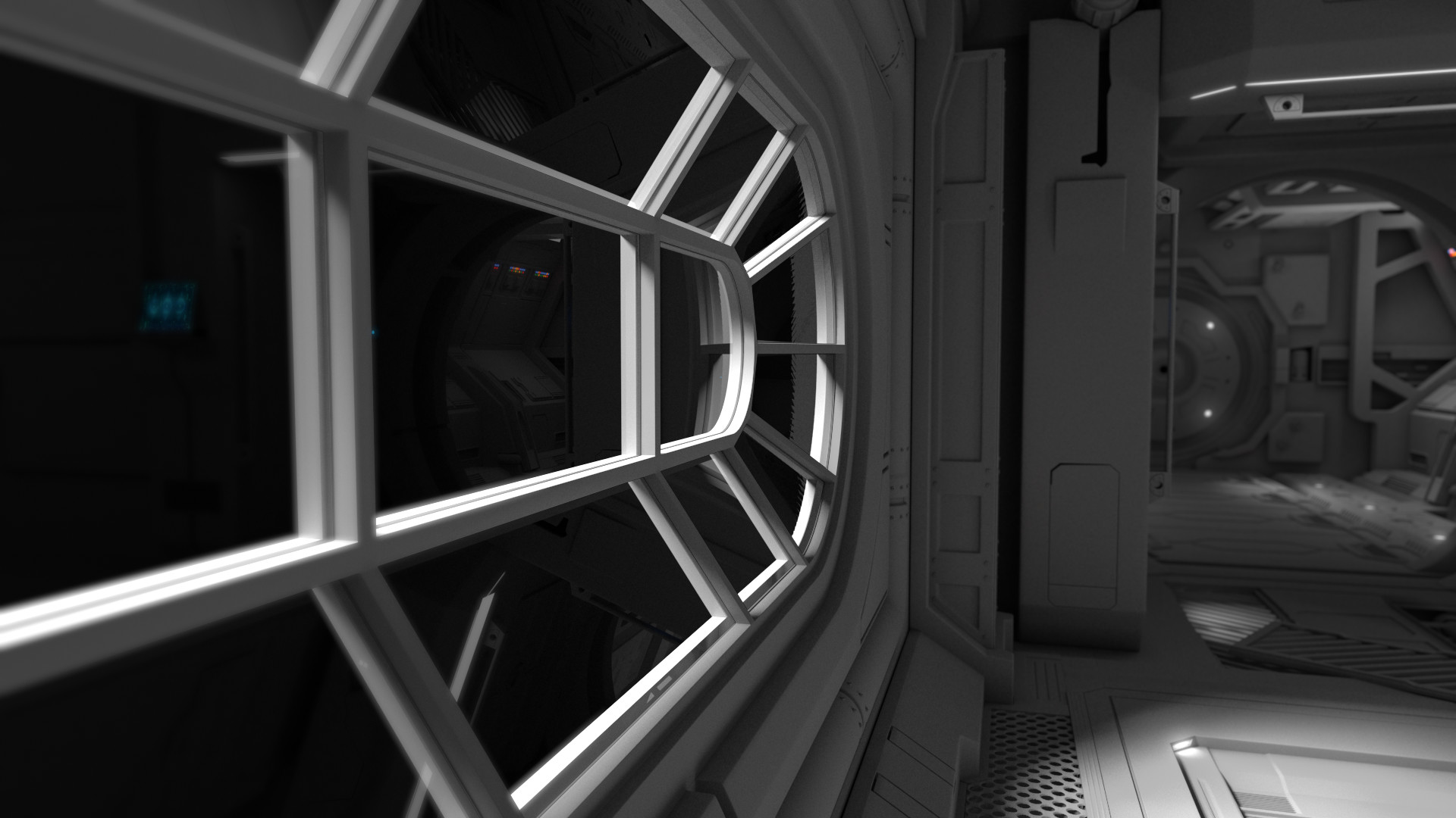 spaceship interior texture