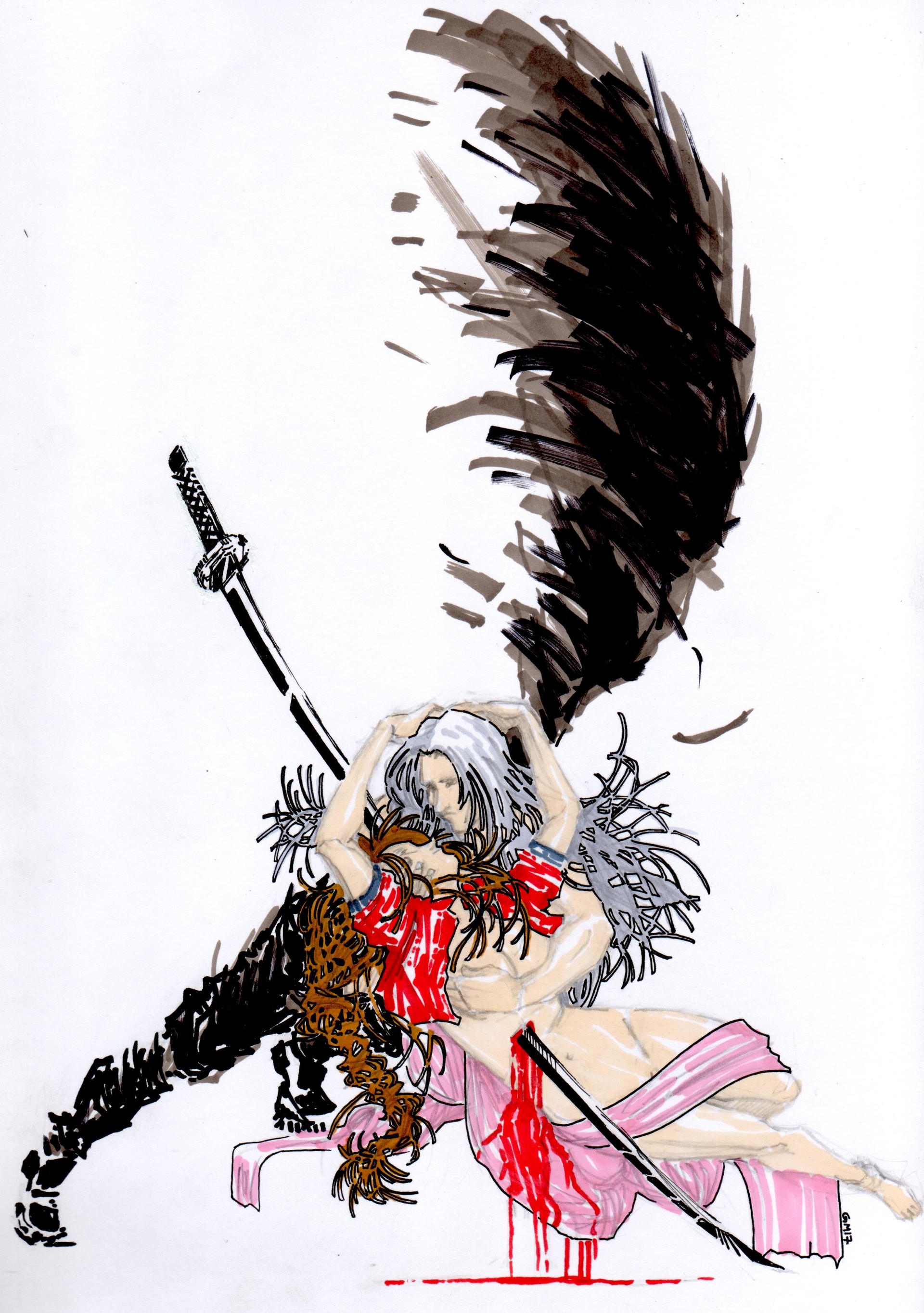 ArtStation - Aerith's death