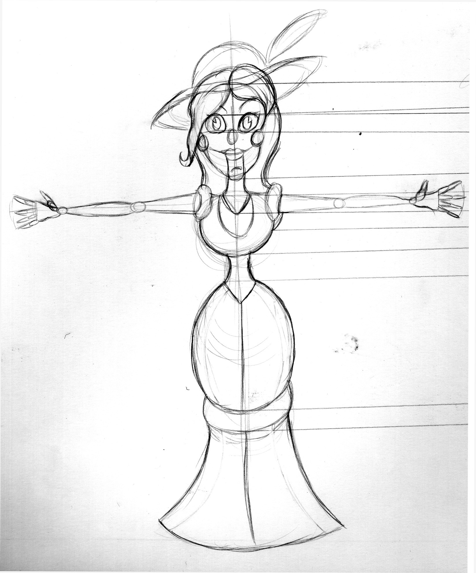 ArtStation - Little Lady Viola turnaround references