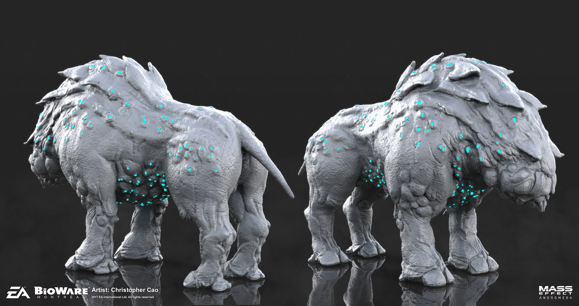 Christopher Cao - Mass Effect: ANDROMEDA, Ambiant creature