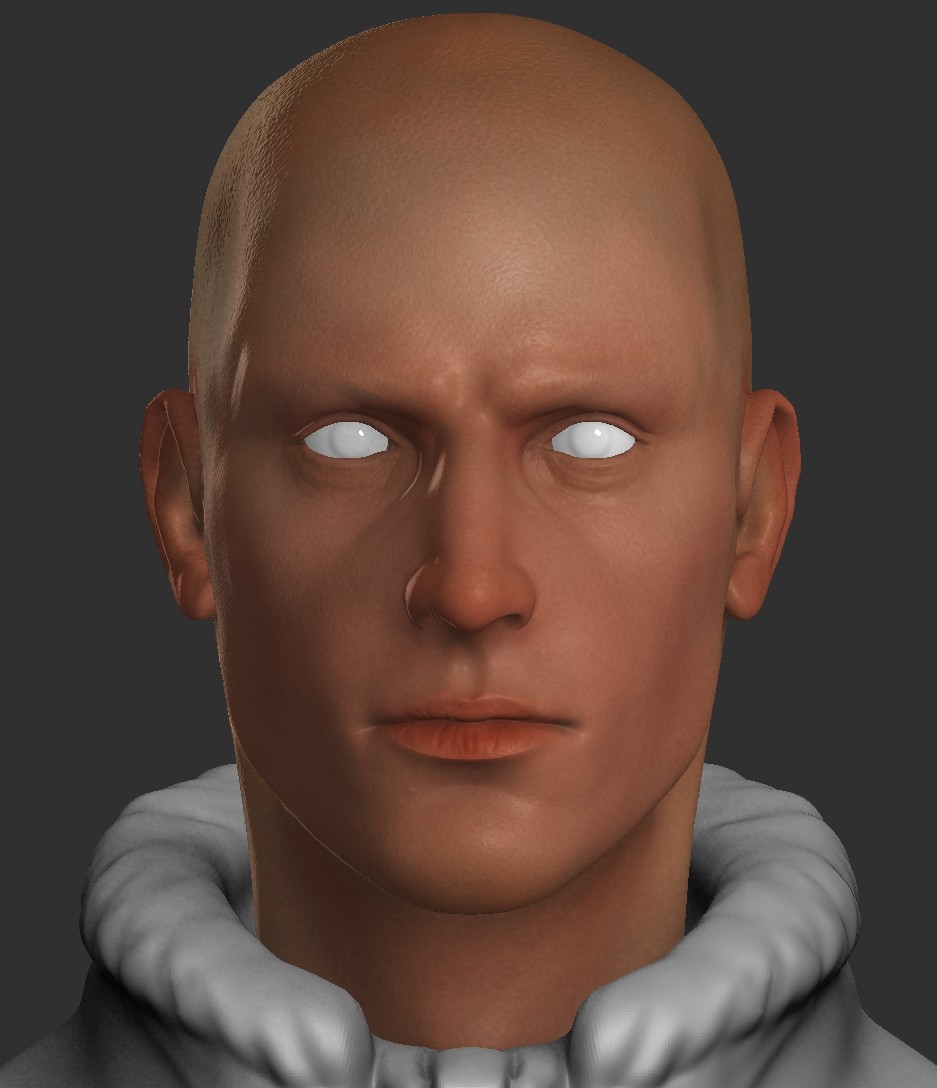 ArtStation - Human Guard WIP