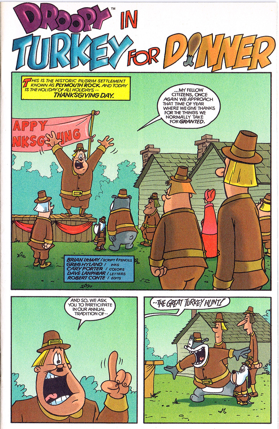 Brian Lemay - Tex Avery's Droopy Comics