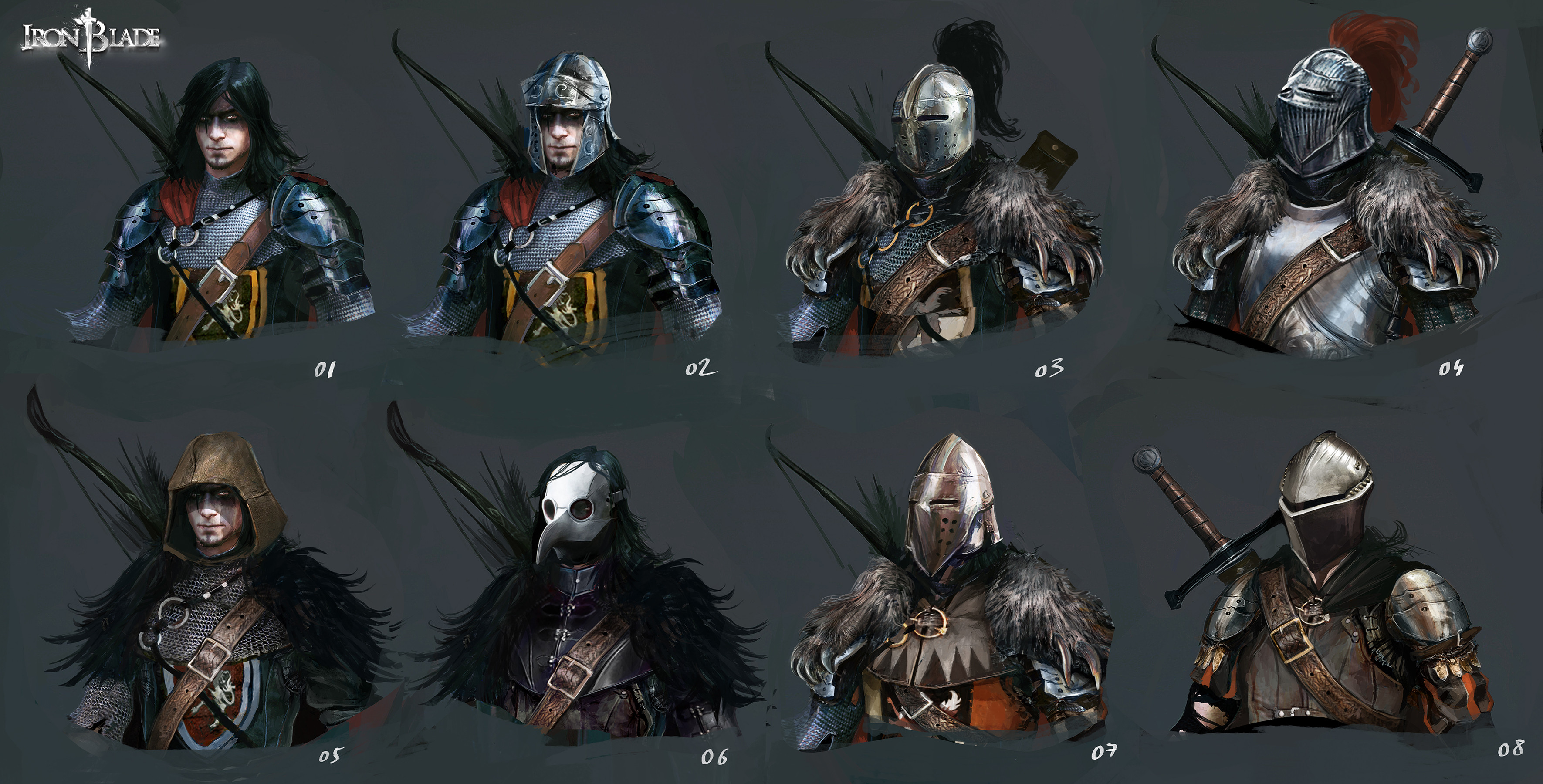 Alexandre Chaudret - Iron Blade - Armor Sets