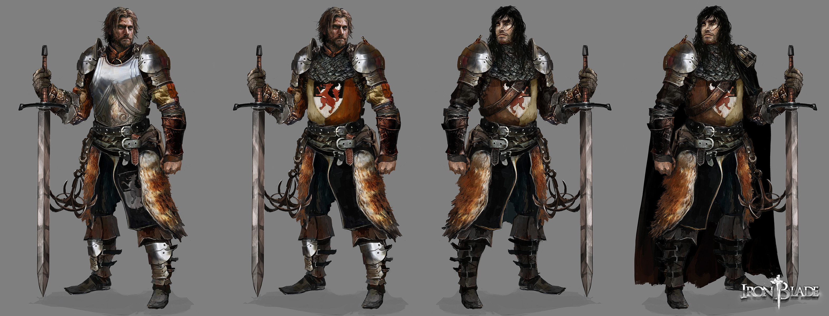 Alexandre Chaudret - Iron Blade - Character Design