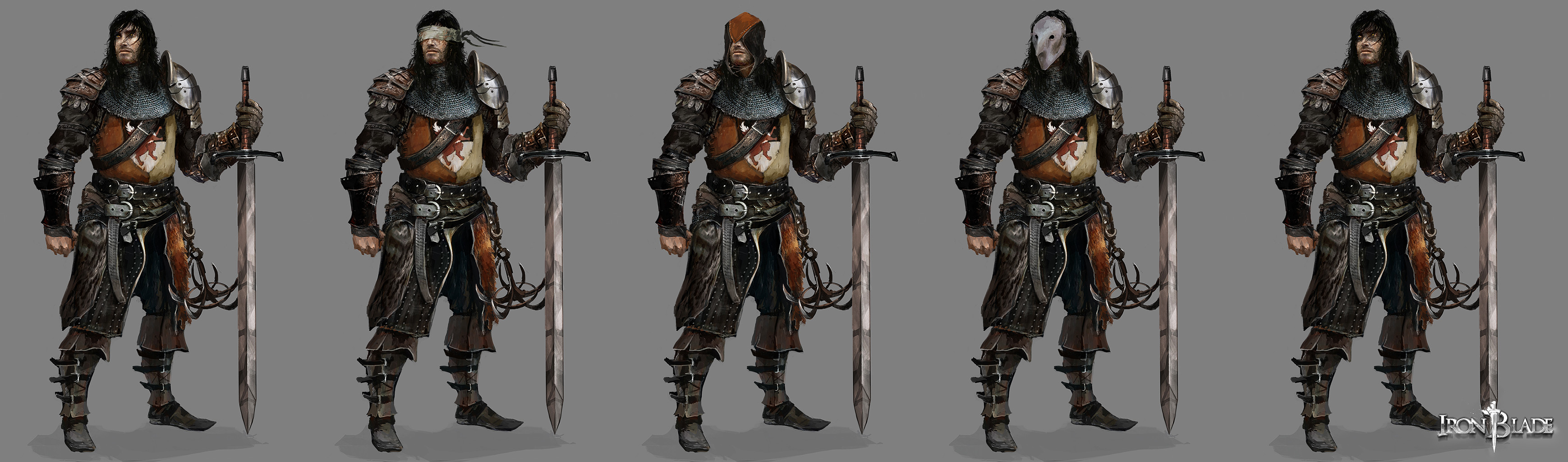 Alexandre Chaudret - Iron Blade - Character Design
