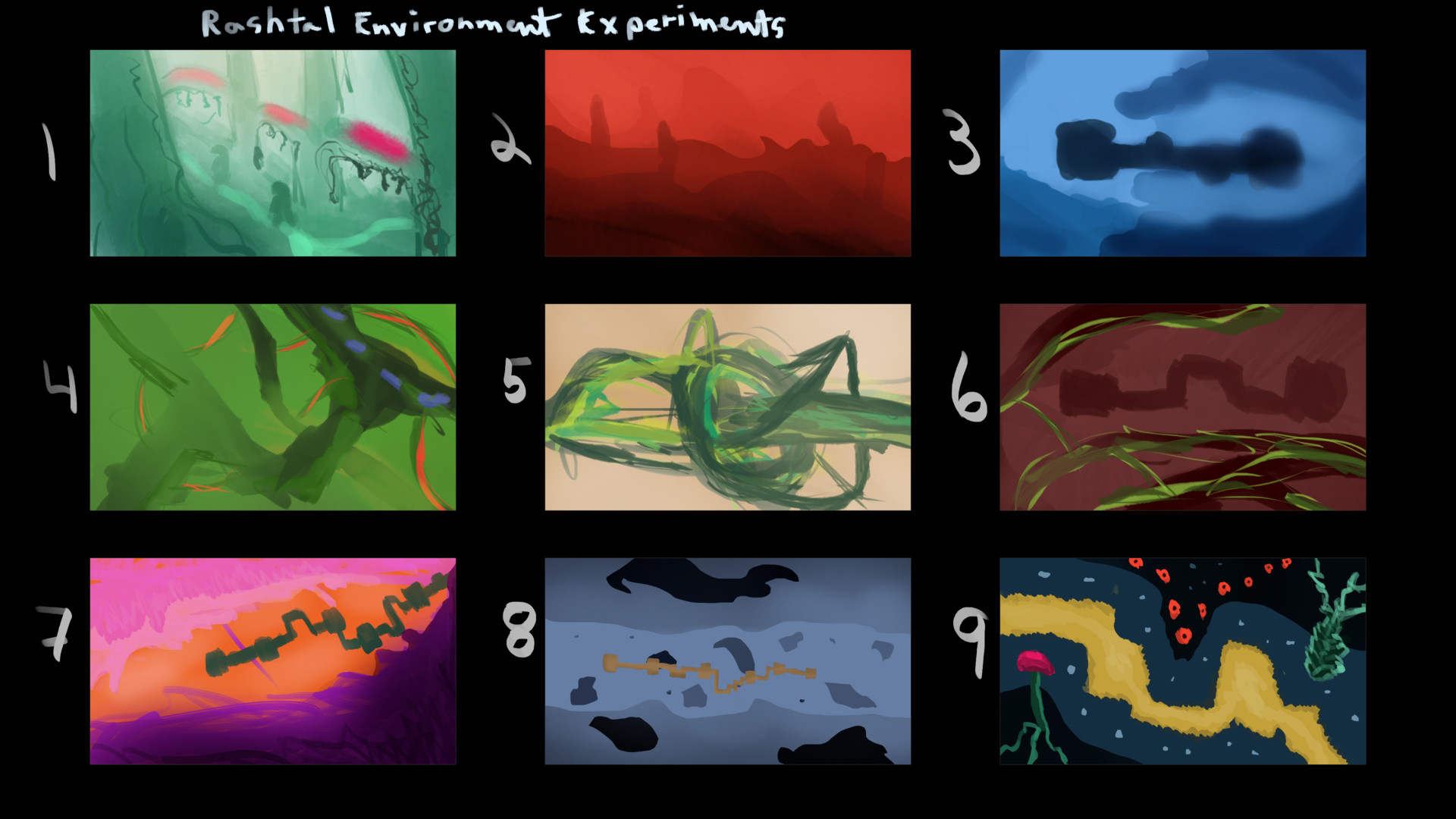 ArtStation - Rashtal Environment Experiments 01