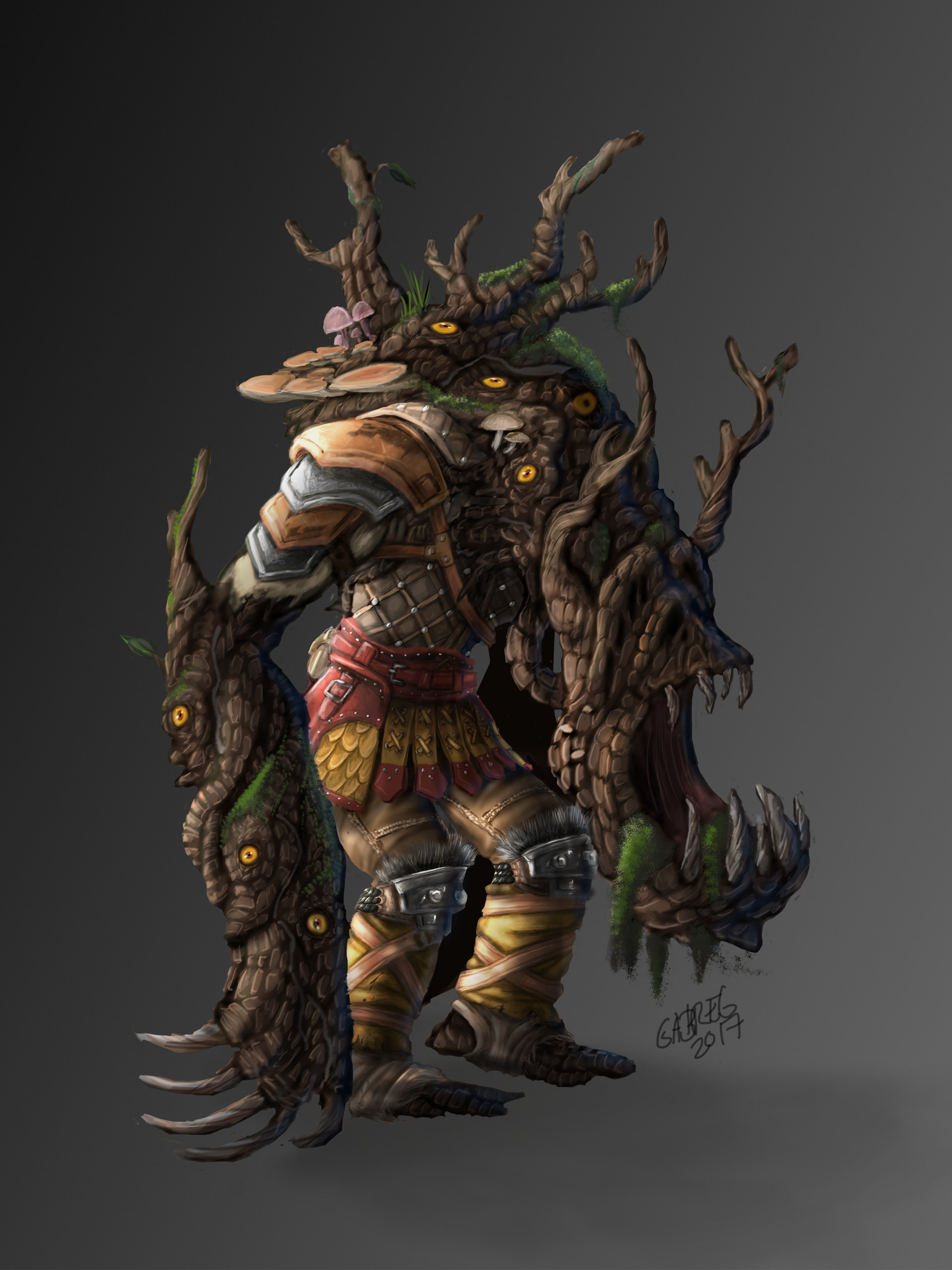 ArtStation - Bob the viking man-tree