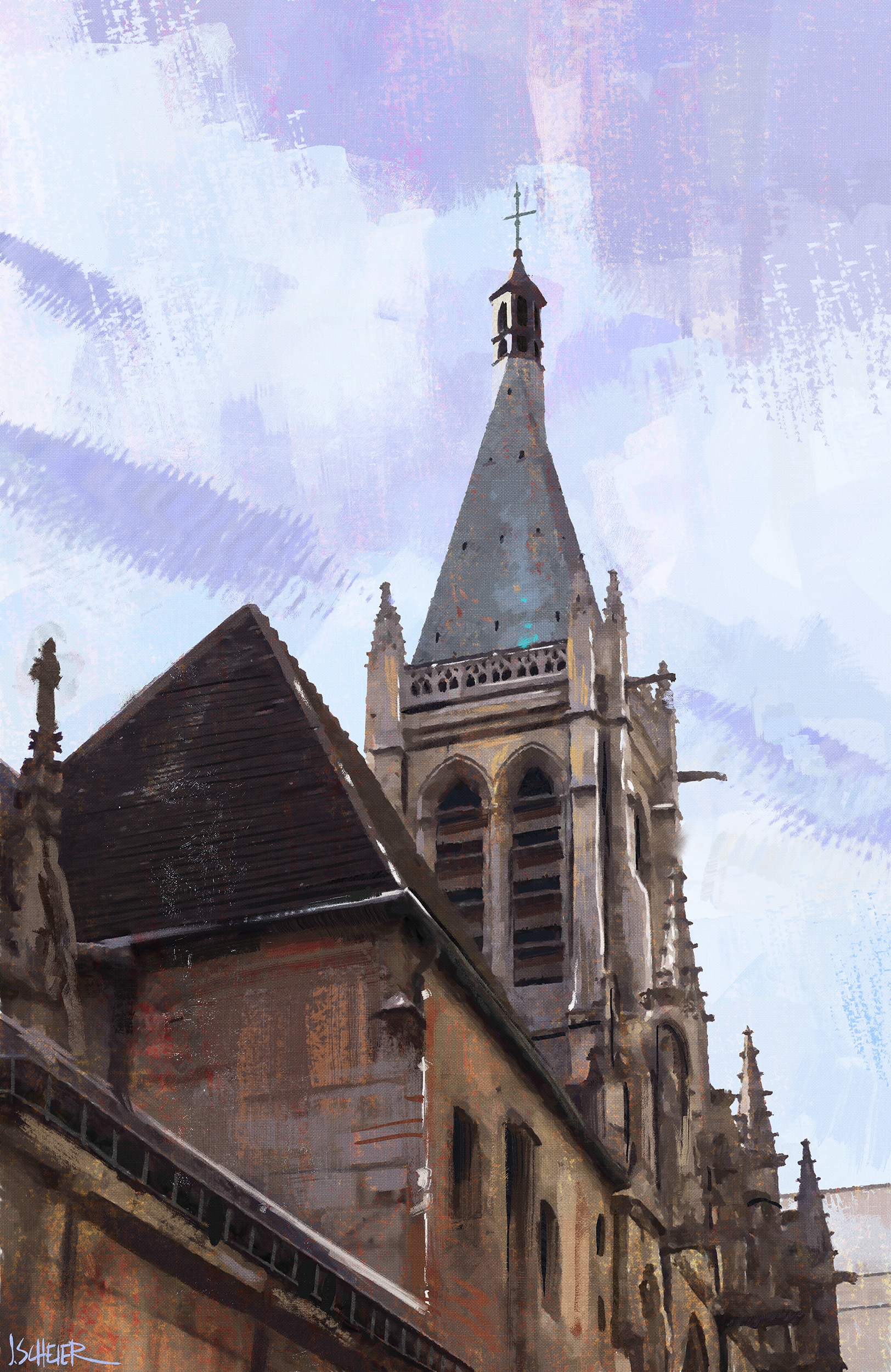 ArtStation - architectural study