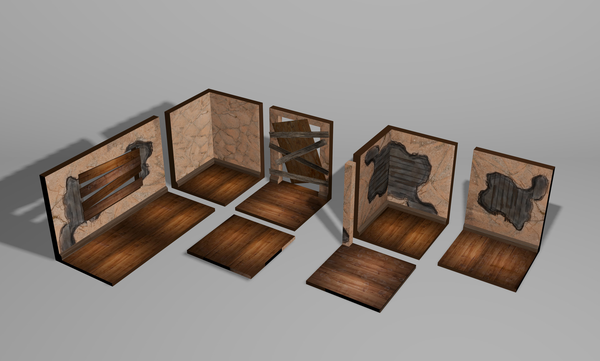 Cameron Hayes - Asset renders from first level design