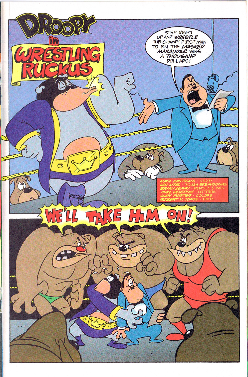 Brian Lemay - Tex Avery's Droopy Comics