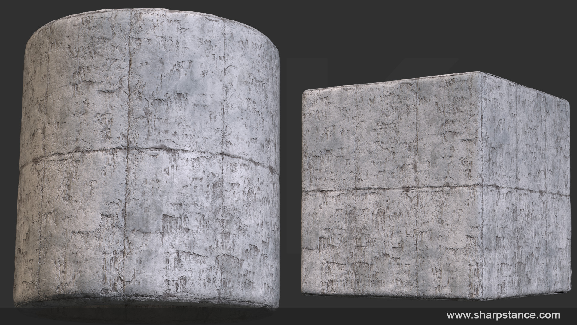 ArtStation - Eroded Wall - Substance Designer Material Breakdown
