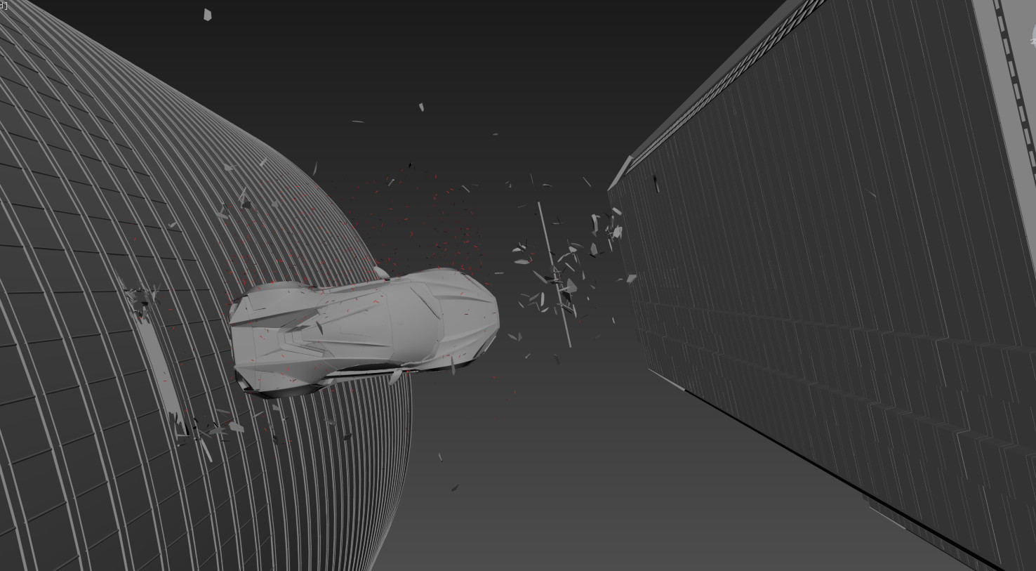 Dany Bullet - Fast and furious 7 jump 3D scene