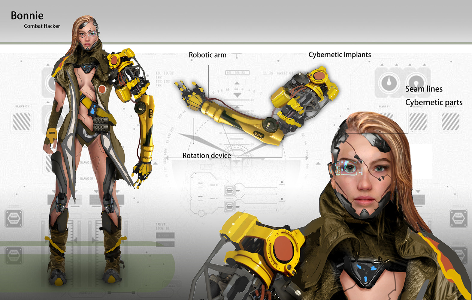 ArtStation - SCI-FI Character Design