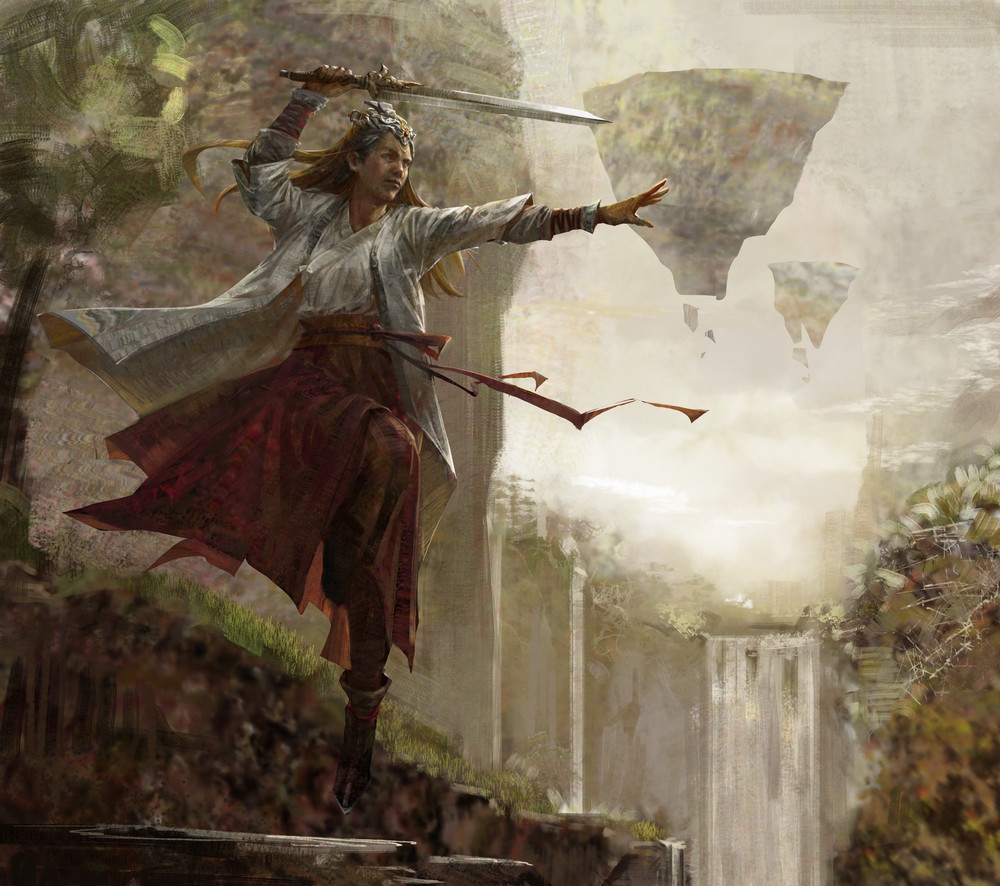 ArtStation - sword-woman