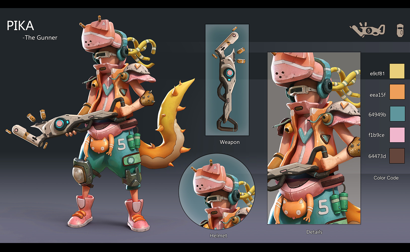 ArtStation - PIKA-The Gunner