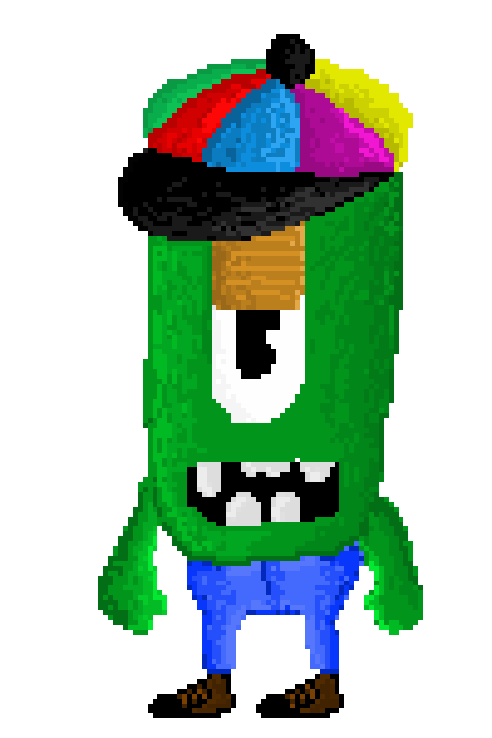 ArtStation - Alien | Pixel art