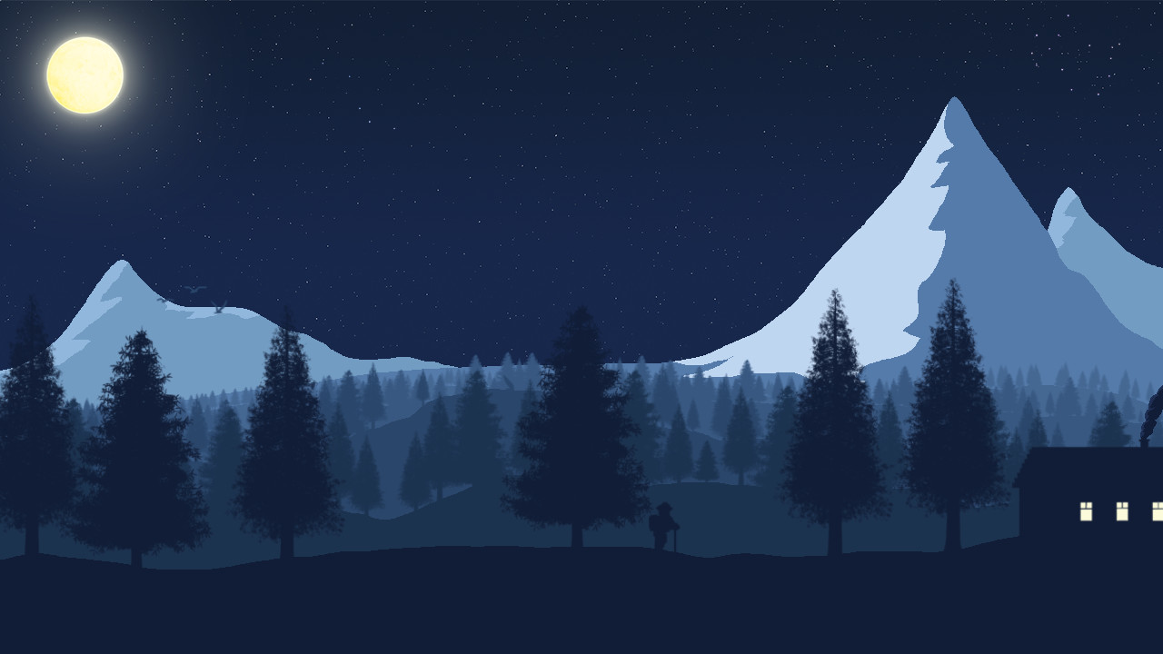 ArtStation - 2D landscape