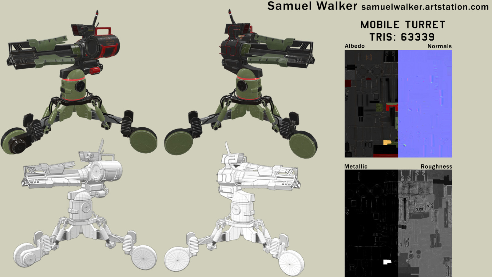 Samuel Walker - Mobile Turret