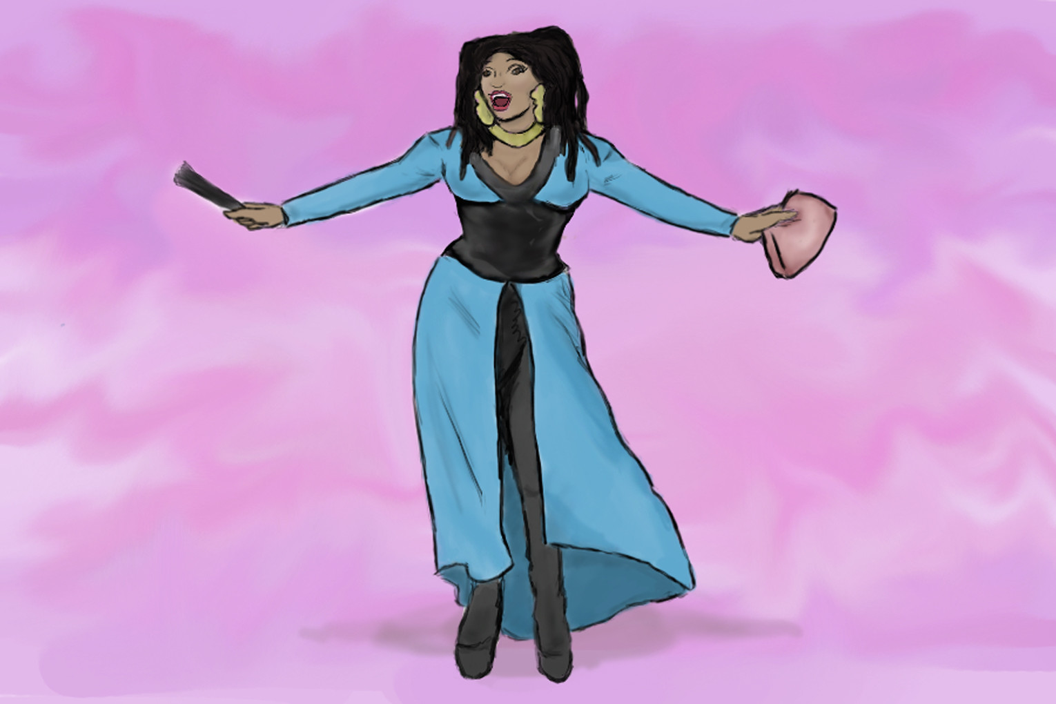 ArtStation - RPDR S9 Favorite Looks - Pepper Mint (Entrance Look)