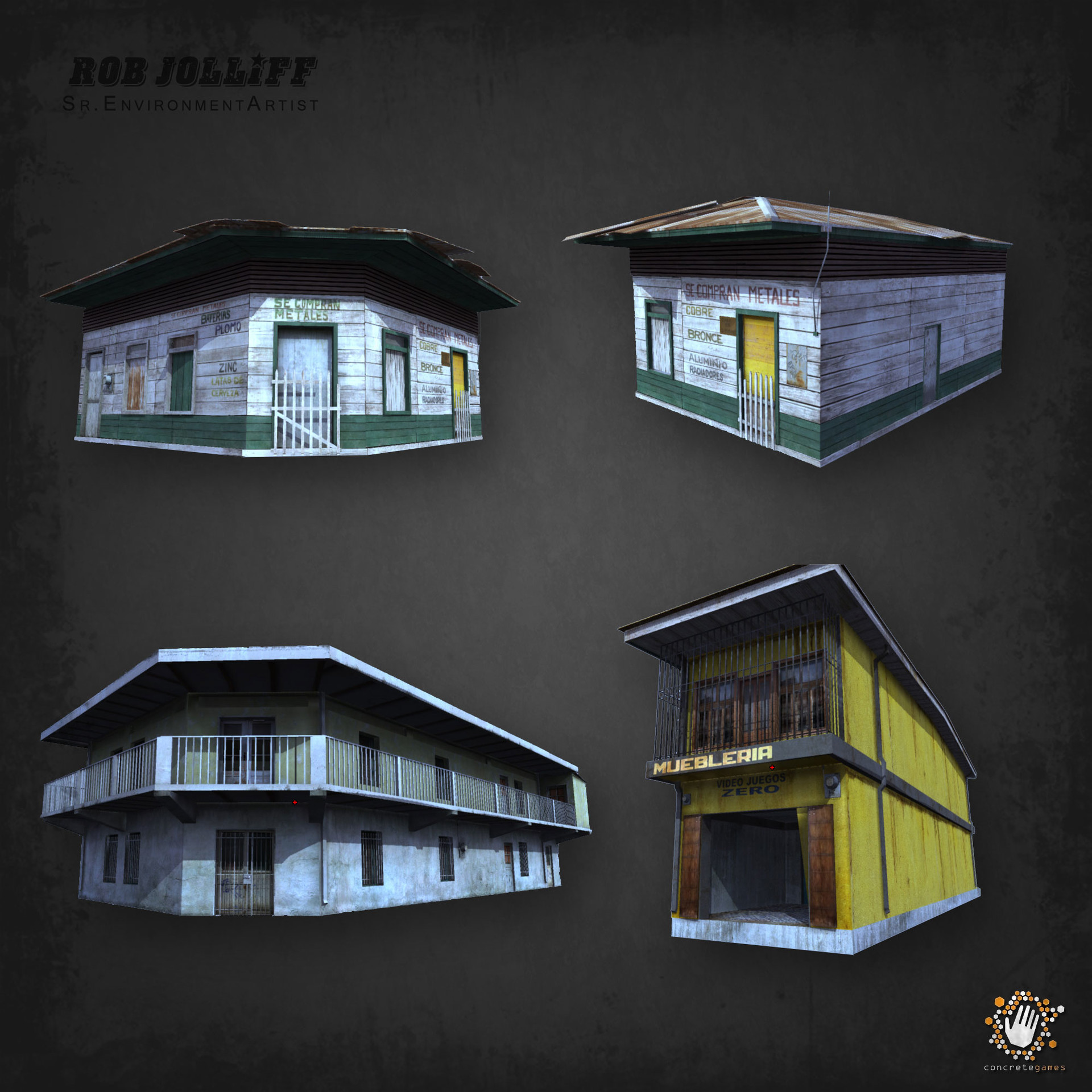 ArtStation - THQ-Concrete Games-Environment Art Samples