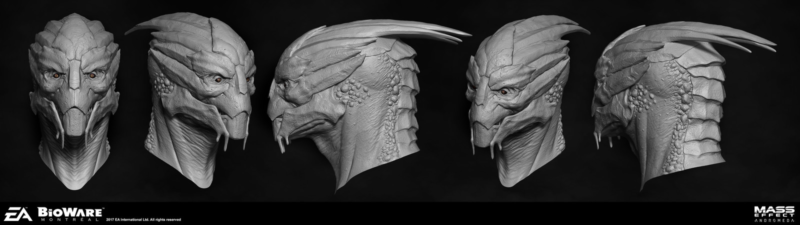 herbert lowis - Turian Male head