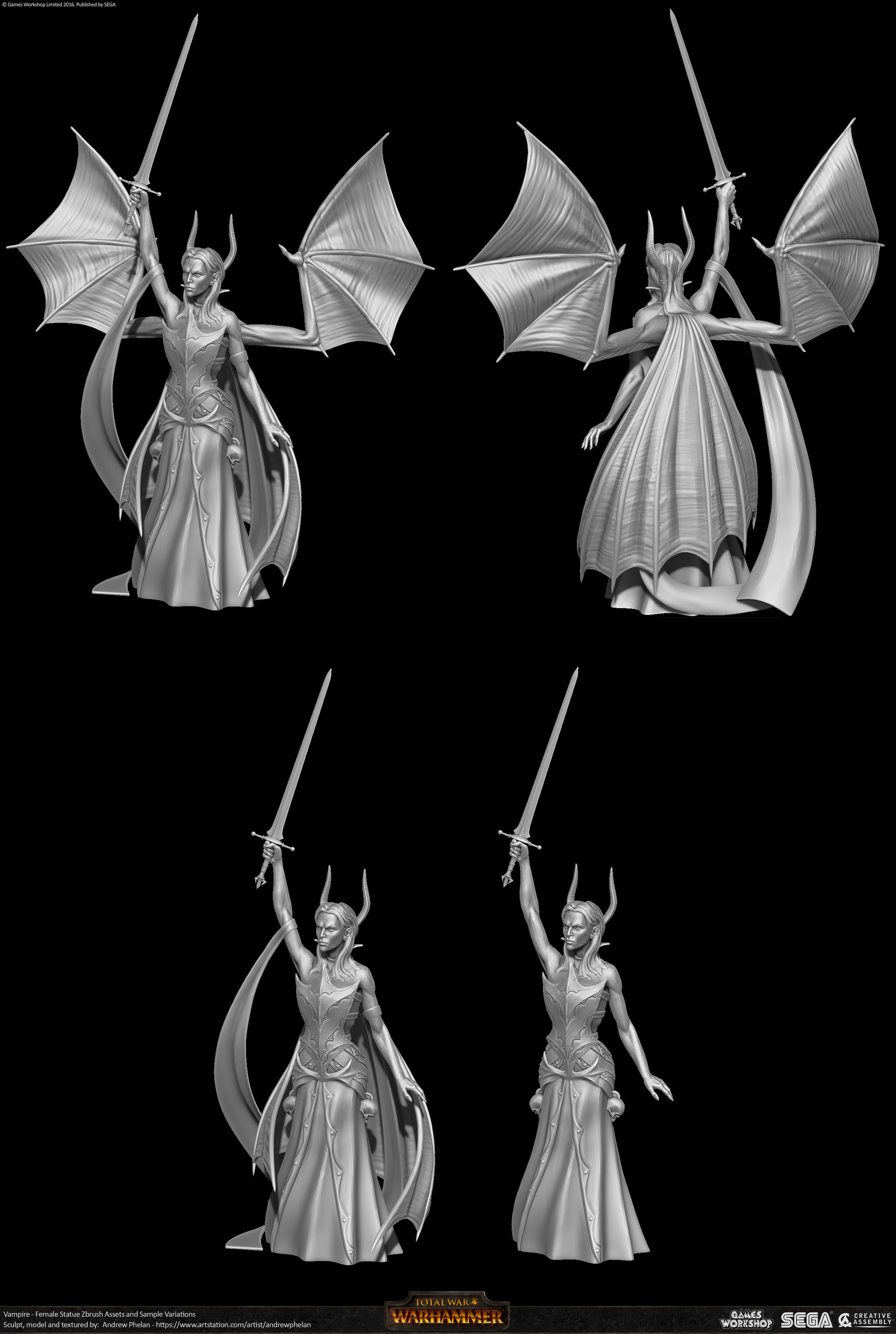 Andy Phelan - Vampire and Undead Assets