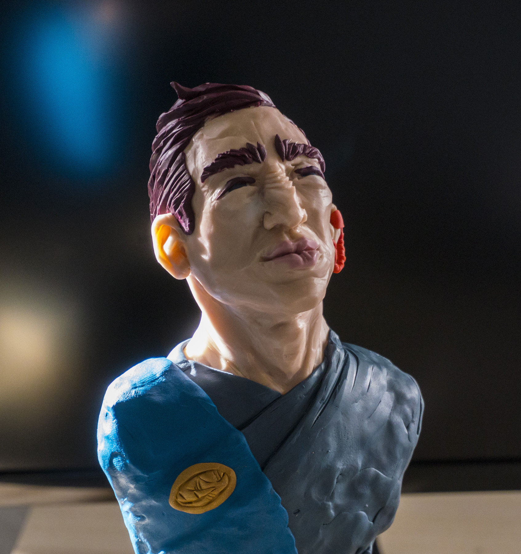 ArtStation - Pah-wraith vision - wip , traditional sculpt