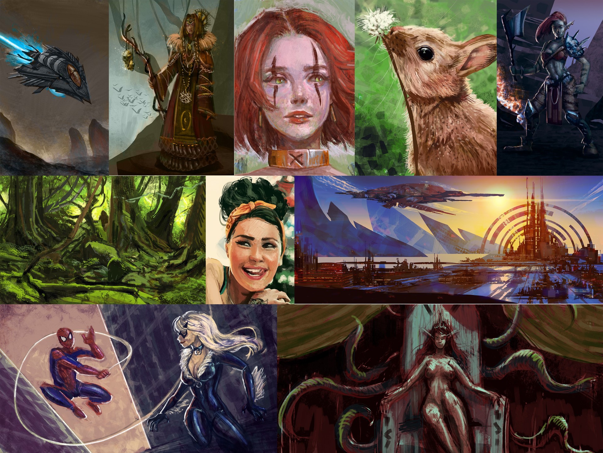 ArtStation - Speedpaint and study