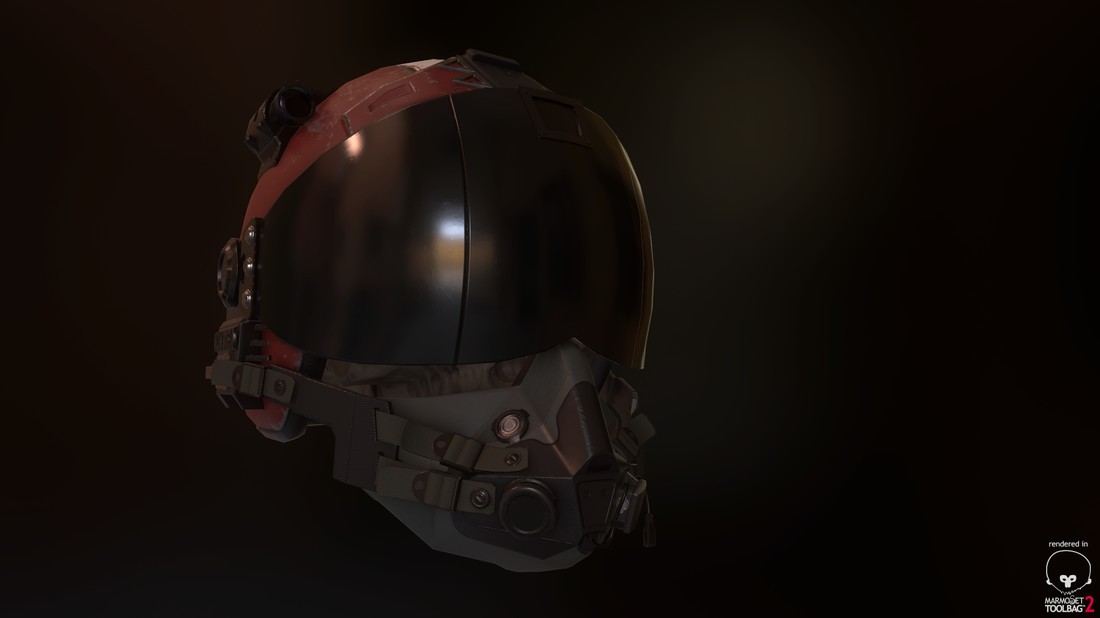 ArtStation - Flight Helmet