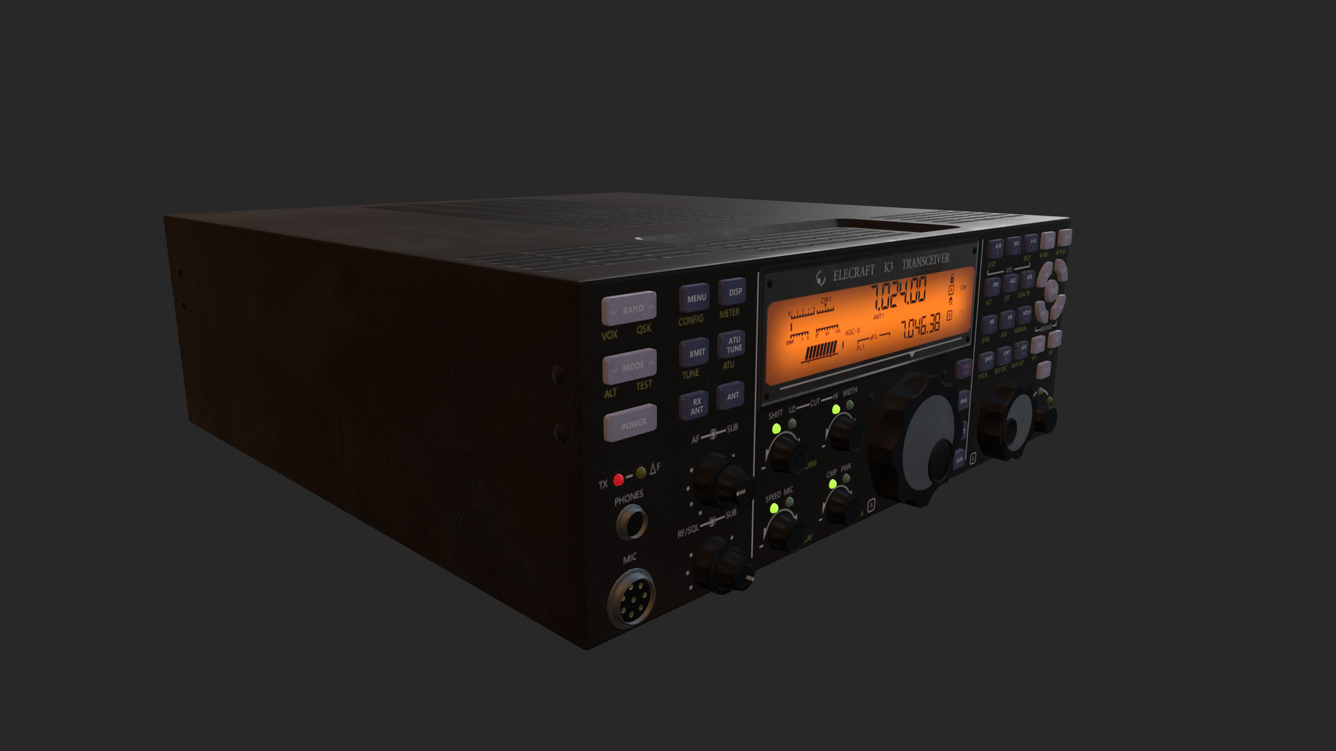 ArtStation - Amateur Radio - Elecraft K3 Transceiver