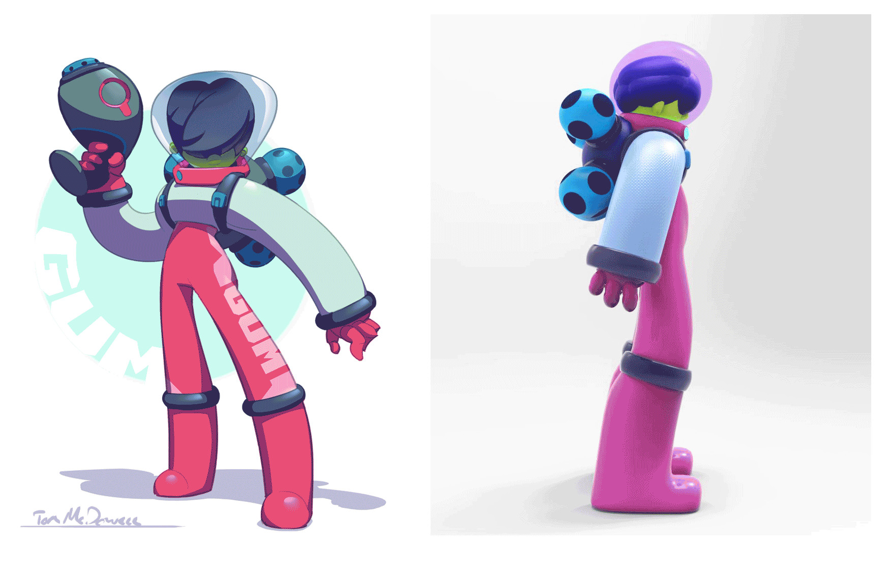 ArtStation - Gum Girl