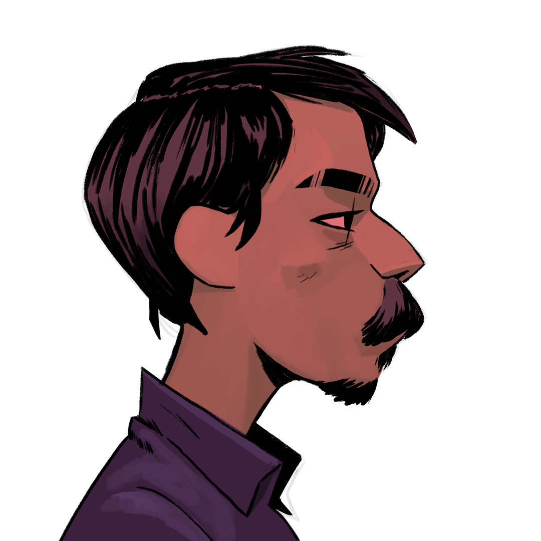 Alexandre Leoni - Portrait (Gorillaz / Jamie Hewlett inspired)