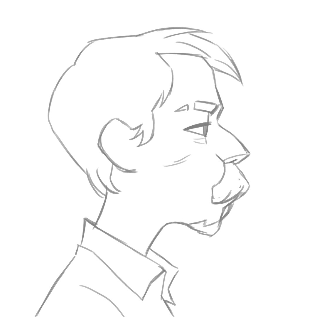 Alexandre Leoni - Portrait (Gorillaz / Jamie Hewlett inspired)