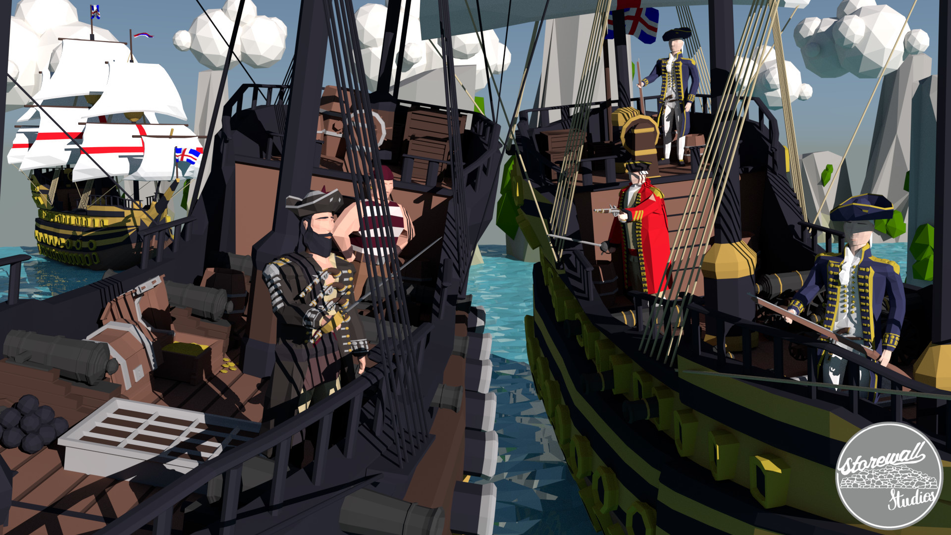 ArtStation - Low Poly Pirate Pack