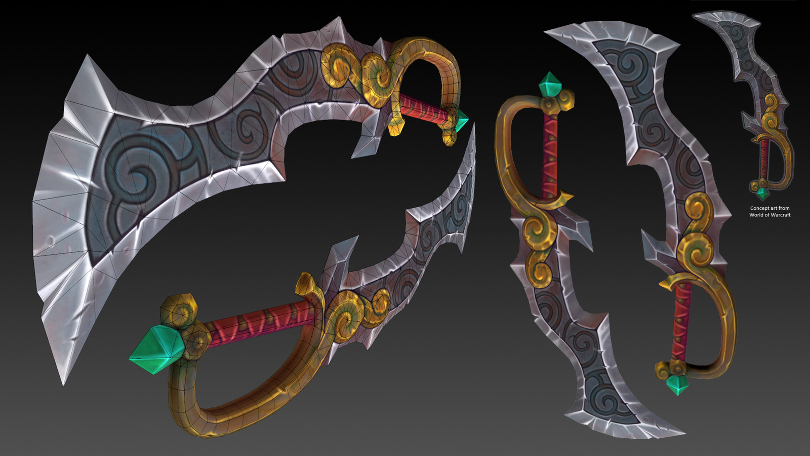 Steve Gonopolsky - WoW Dagger Fan art