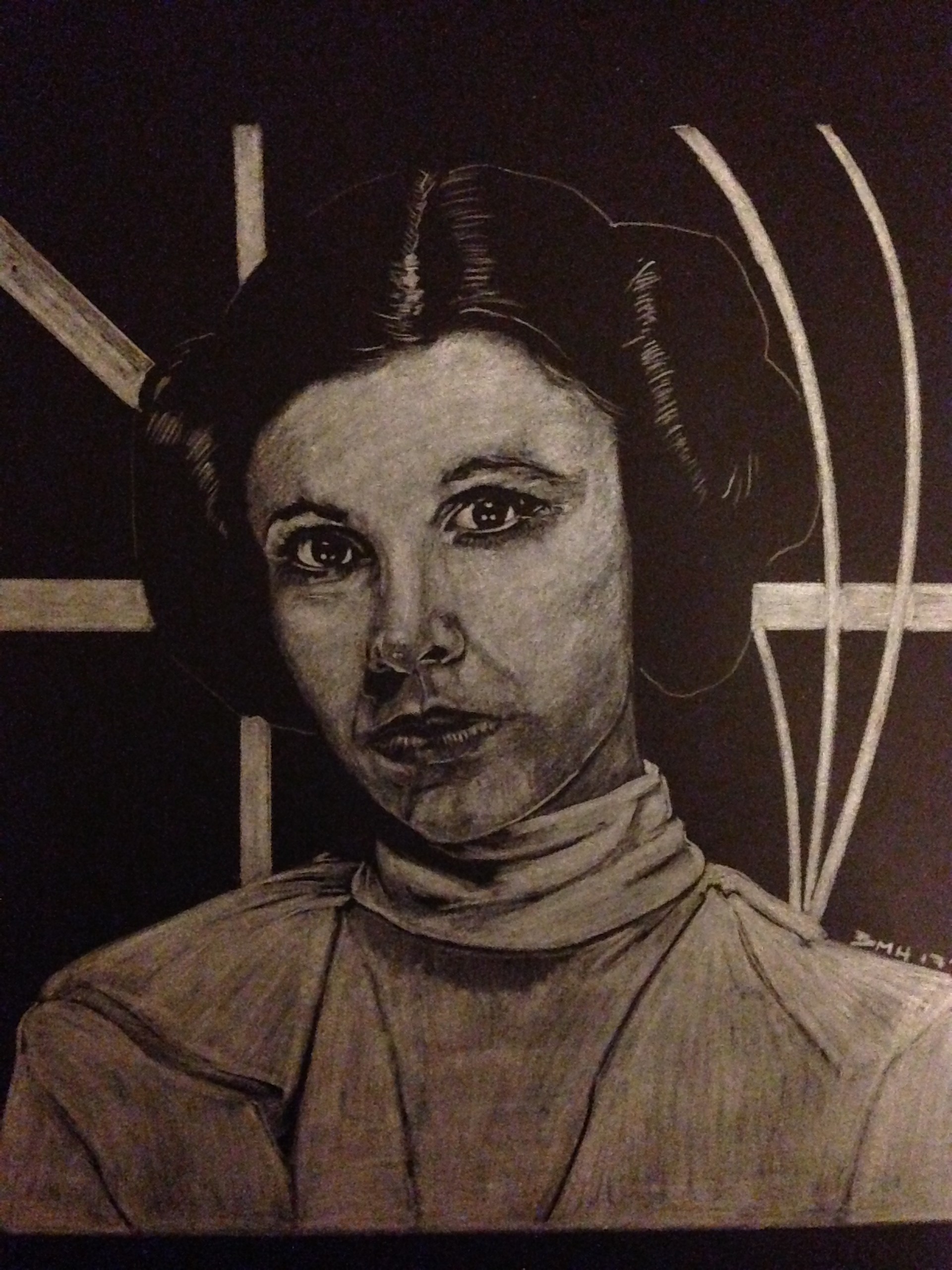 ArtStation - Princess Leia Illustration