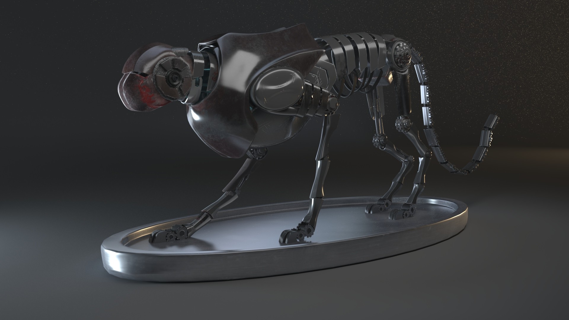 ArtStation - Cheetah 3D Mecha