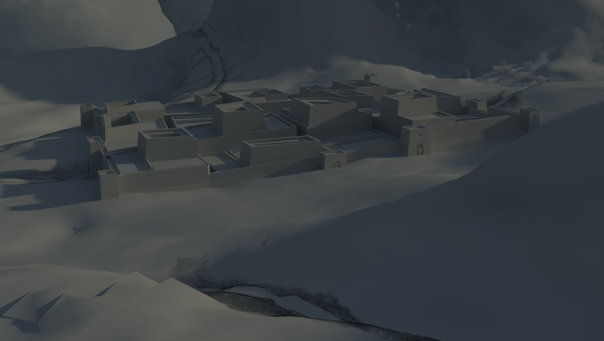 Hendrik Gericke - Northern Outpost, Concept B