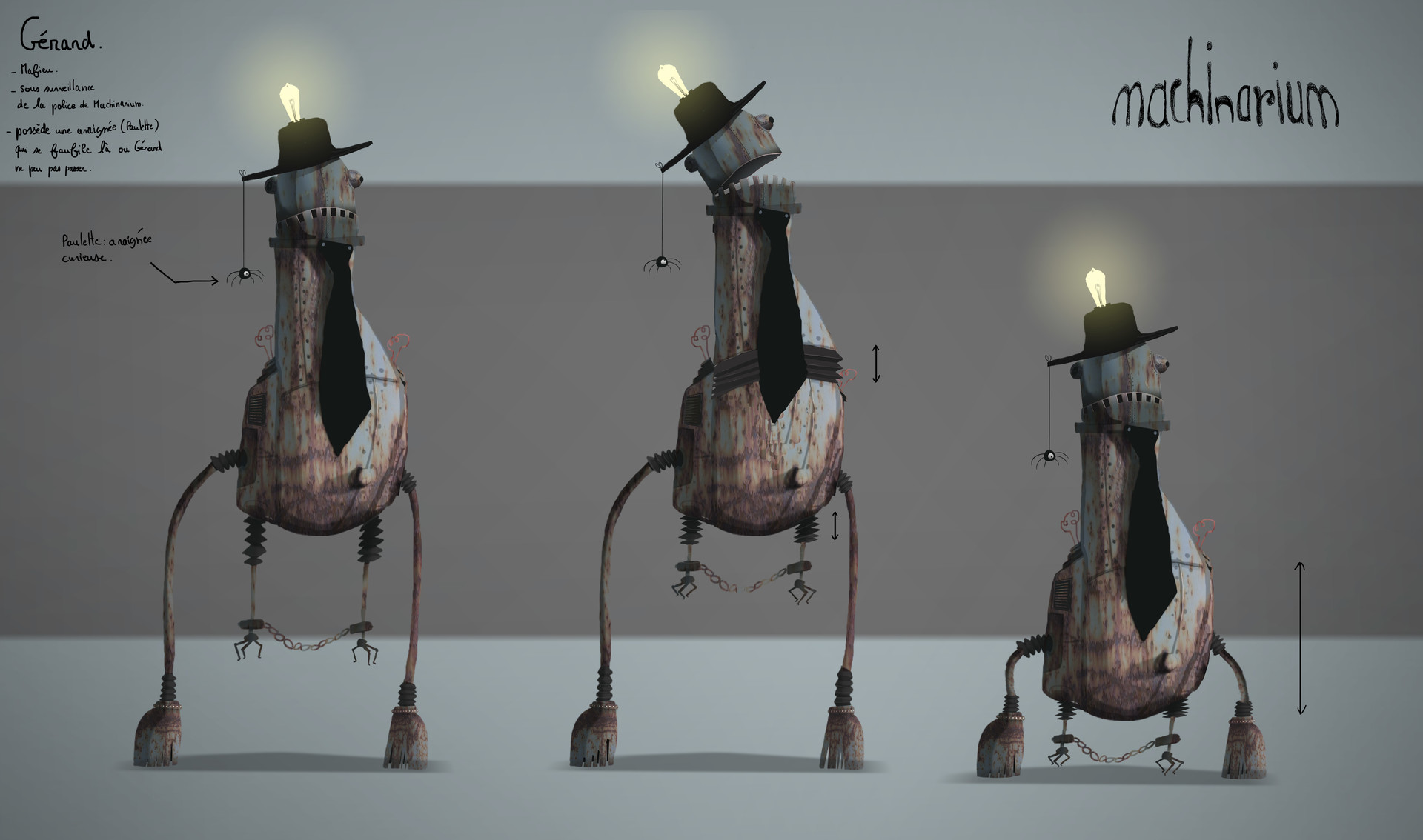 Machinarium Concept Art