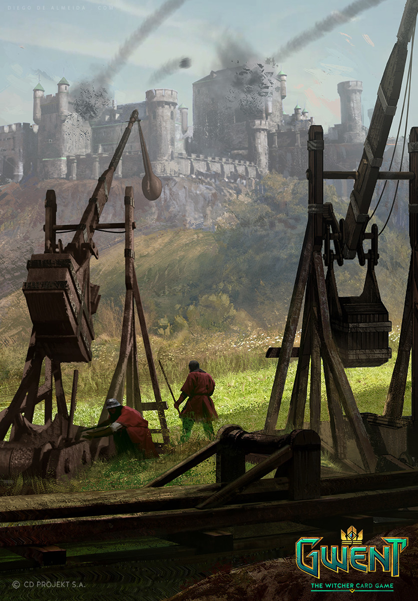 Mangonel artwork : r/gwent