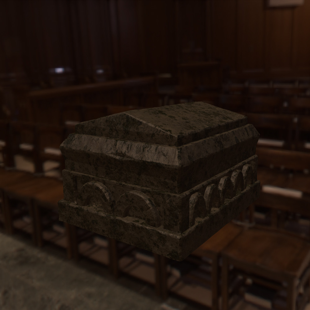ArtStation - Medieval crypt