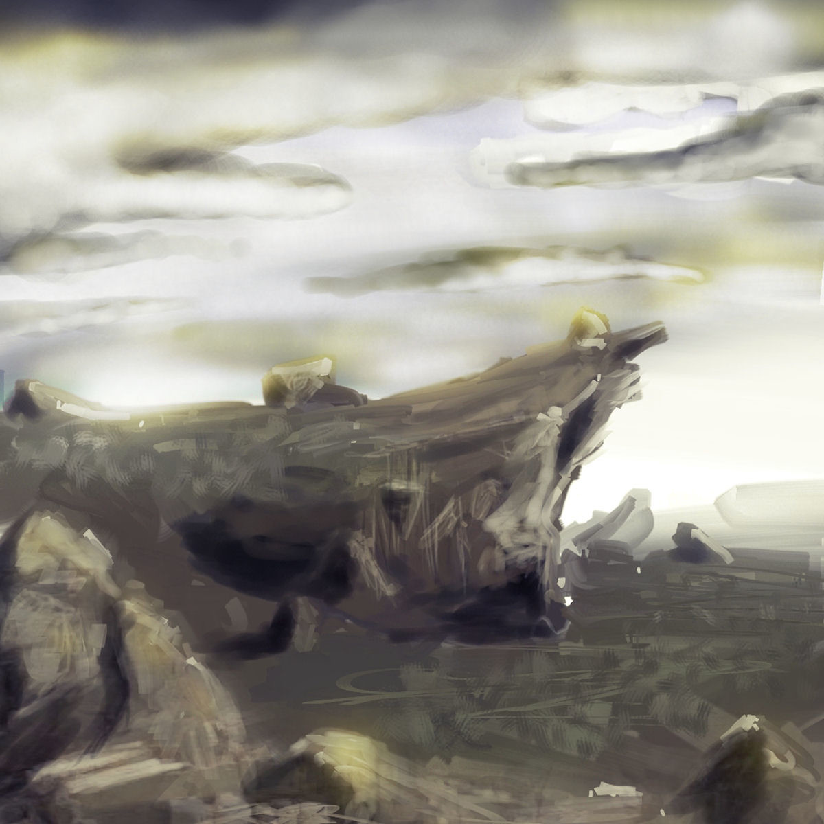 ArtStation - Grey Landscape